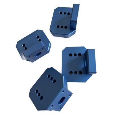 China High Precision CNC Milling Parts with Blue Oxidation Surface Finish and 100% Inspection for sale