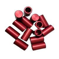 China Custom Red Oxidation CNC Turning Parts with ISO9001 Certification and Customized Sizes for Precision Machined Components for sale