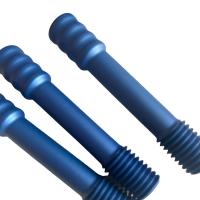 China High Precision Aluminum CNC Spare Parts with Blue Oxidation Surface Treatment and Customized Sizes for sale