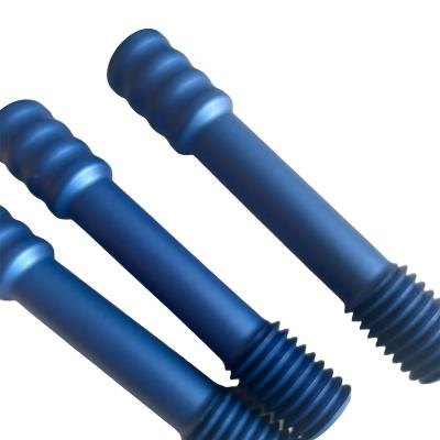 China High Precision Aluminum CNC Spare Parts with Blue Oxidation Surface Treatment and Customized Sizes for sale