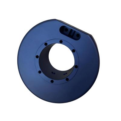China High Precision CNC Turning Parts with Blue Oxidation Surface Finish and +/-0.002~0.005mm Tolerance for 7-35 Days Lead Time for sale