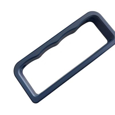 China Customized Aluminum CNC Milling Parts with Blue Oxidation Surface Treatment, ISO9001 Certified and +/-0.002~0.005mm Tolerance for sale