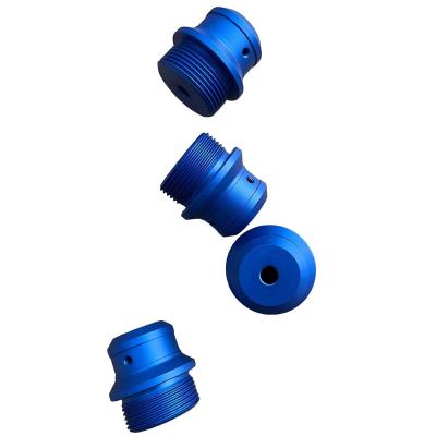 China Precision CNC Turning Parts with Blue Oxidation Surface Finish and ±0.002~0.005mm Tolerance - ISO9001 Certified for sale