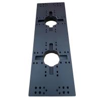 China Customized Aluminum CNC Milling Parts with Black Oxidation Surface Treatment for electronics CNC  Milling Components for sale
