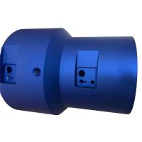 China Precision CNC Turning Parts with ±0.002~0.005mm Tolerance and Blue Oxidation Surface Finish for Hydraulic Systems for sale