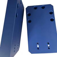 China High-Accuracy CNC Milling Parts with Blue Oxidation Surface Finish and ISO9001 Certification for sale