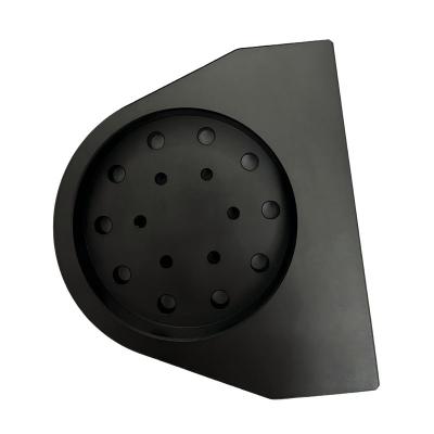 China Precision CNC Spare Parts Aluminum 6061 Mounting Bracket with ±0.002~0.005mm Tolerance and ISO 9001:2015 Certification for sale