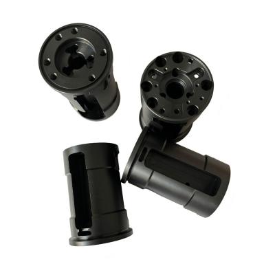 China Aerospace Application CNC Turning Parts with High Tolerance and Black Oxidation Surface Finish for sale