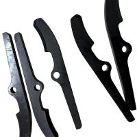 China Precision CNC Milling Parts with Optimized Fins, ±0.002~0.005mm Tolerance and ISO9001 Certified for sale