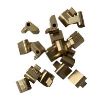 China Precision CNC Machined Brass Sensor Mount Bracket with High Tolerance and ISO9001 Certification for sale
