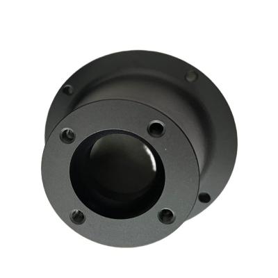 China Precision CNC Turning Parts in Aluminum with High Tolerance and Black Oxidation Surface Finish for sale