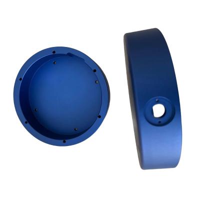 China Precision CNC Turned Roller with ±0.002~0.005mm Tolerance and Blue Oxidation Surface Finish for Conveyor Systems - ISO9001 Certified for sale