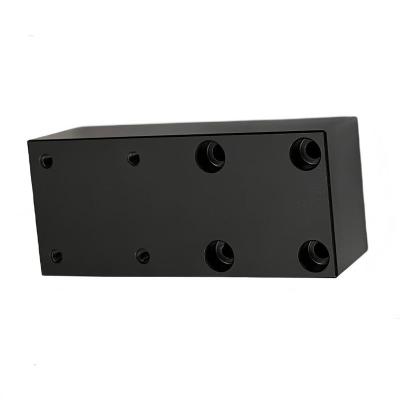 China Anodized Aluminum CNC Milling Parts with ±0.002~0.005mm Tolerance and ISO9001 Certification for sale