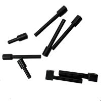 China Quick Turnaround CNC Milled Bracket with Black Oxidation and ±0.002~0.005mm Tolerance Precision CNC Milling Parts for sale