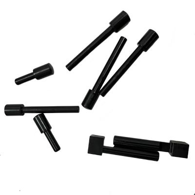 China Quick Turnaround CNC Milled Bracket with Black Oxidation and ±0.002~0.005mm Tolerance Precision CNC Milling Parts for sale