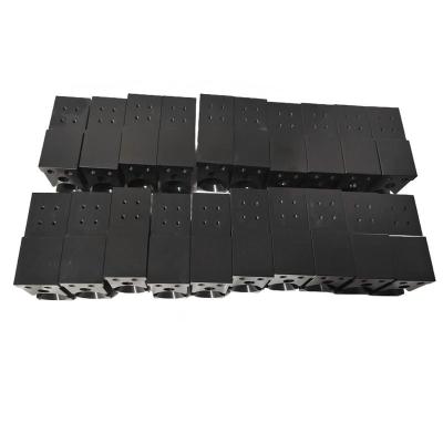 China Precision CNC Milled Components with Black Oxidation Surface Finish and ±0.002~0.005mm Tolerance ISO9001 Certified for sale