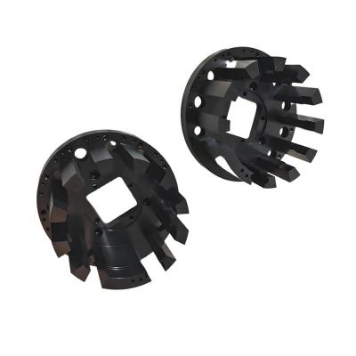 China ISO9001 Certified CNC Machining Parts with Black Oxidation Surface Finish and ±0.002~0.005mm Tolerance for Precision CNC Components for sale