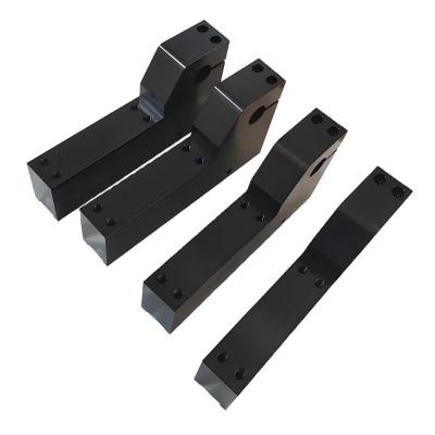 China Precision CNC Components with ±0.002~0.005mm Tolerance and Black Oxidation Surface Finish for Aerospace Applications for sale