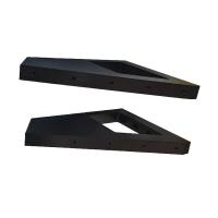 China Black Oxidation Surface Finish CNC Spare Parts with ±0.002~0.005mm Tolerance and ISO9001:2015 Certification for sale