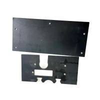 China Precision CNC Milled Front Panel with Engraved Text and ±0.002~0.005mm Tolerance ISO9001 Certified for sale