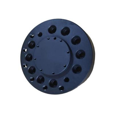 China Aluminum CNC Turning Shaft with Black Oxidation Surface Finish - High Wear Resistance and ±0.002~0.005mm Tolerance for sale