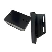 China Precision CNC Machined Bracket Support with ±0.002~0.005mm Tolerance and Black Oxidation Surface Finish ISO9001 Certified for sale