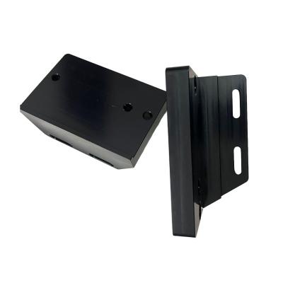 China Precision CNC Machined Bracket Support with ±0.002~0.005mm Tolerance and Black Oxidation Surface Finish ISO9001 Certified for sale