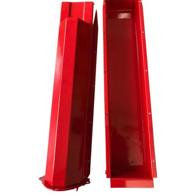 China Factory Price CNC Milled Heat Sink with Optimized Fins and Red Oxidation for ±0.002~0.005mm Precision for sale