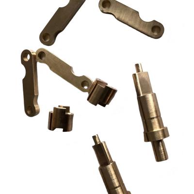 China Custom Medical Device Brass CNC Machined Casing with ±0.002~0.005mm Tolerance and ISO9001 Certification for sale