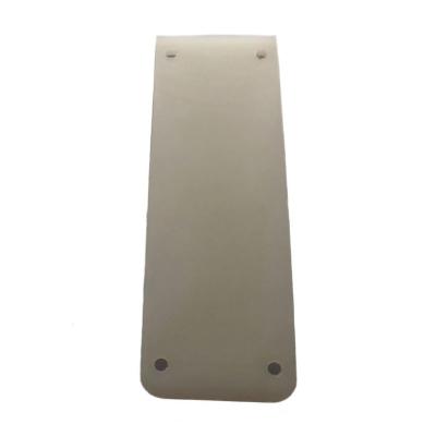 China White Acetal CNC Milled Back Panel for Server Rack with ±0.002~0.005mm Tolerance and ISO9001 Certification for sale