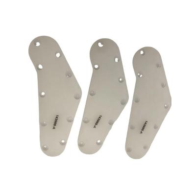 China ISO9001 Certified White Acetal CNC Machining Parts with ±0.002~0.005mm Tolerance for Precision CNC Components for sale
