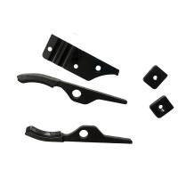 China Precision CNC Spare Steel Parts Sensor Mount Bracket with ±0.002~0.005mm Tolerance and ISO9001:2015 Certification for sale