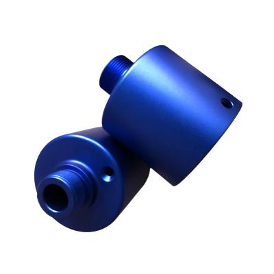 China Precision CNC Turning Parts with Blue Oxidation Surface Finish for Precision Machined Components for sale