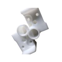 China Custom Precision CNC Machining Parts with White Acetal Material and ±0.002~0.005mm Tolerance for Electronics Box for sale