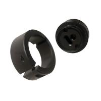 China High-Precision CNC Turning Parts with ±0.002~0.005mm Tolerance and Black Oxidation Surface Finish - ISO9001 Certified for sale