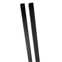 China Precision CNC Milled Aluminum Plate with ±0.002~0.005mm Tolerance & Black Anodized Finish for sale