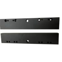 China Black Anodized CNC Milling Parts with ±0.002~0.005mm Tolerance and ISO9001 Certified Precision Milled Components for sale
