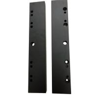 China Black Anodized CNC Milling Parts with ±0.002~0.005mm Tolerance and ISO9001 Certified Precision Milled Components for sale