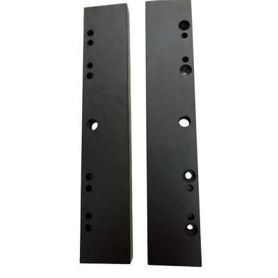 China Black Anodized CNC Milling Parts with ±0.002~0.005mm Tolerance and ISO9001 Certified Precision Milled Components for sale