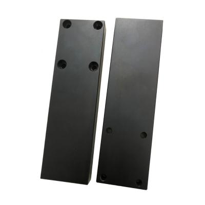 China 5-Axis CNC Milled Bracket with ±0.002~0.005mm Tolerance and Black Oxidation Finish for sale