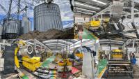 China Grain bin roll forming line | grain storage silo making machine | silo prodiuction line for sale