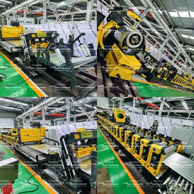 China Production line for metal silos | machine to make silos | silo corrugated plate machine for sale