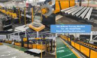 China Production line for silo stiffener | grain silo racking machine | metal silo rack post machine for sale