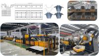China Production line for silo stiffener | grain silo racking machine | metal silo rack post machine for sale