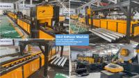 China Grain silo post production line | silo racking machine | grain bin storage silo stiffener machine for sale
