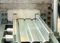 China Stereo Garage Bottom Plate Roll Forming Machine for sale