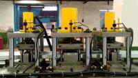 China Stereo Garage Bottom Plate Roll Forming Machine for sale
