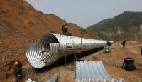 China steel culvert Pipe Corrugated Panel Roll Forming Machine,automatic roll forming machine for sale