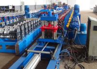 China Good Quality PLC Control Rack Channel Roll Forming Machine With High-grade 45# Steel Roller for sale