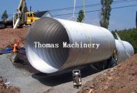 China Metal Spiral Corrugated Pipe Roll Production Line for sale